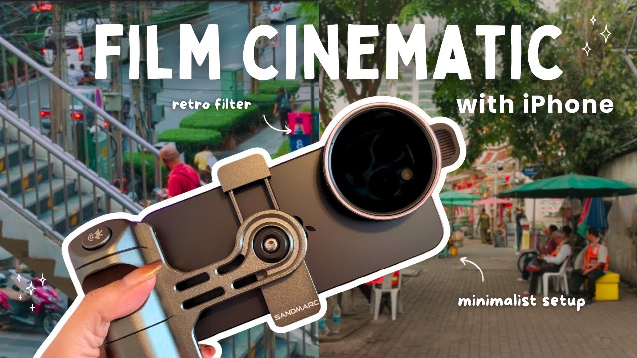 how to film cinematic with your iPhone 🍎 unboxing minimalist filmmaking ...