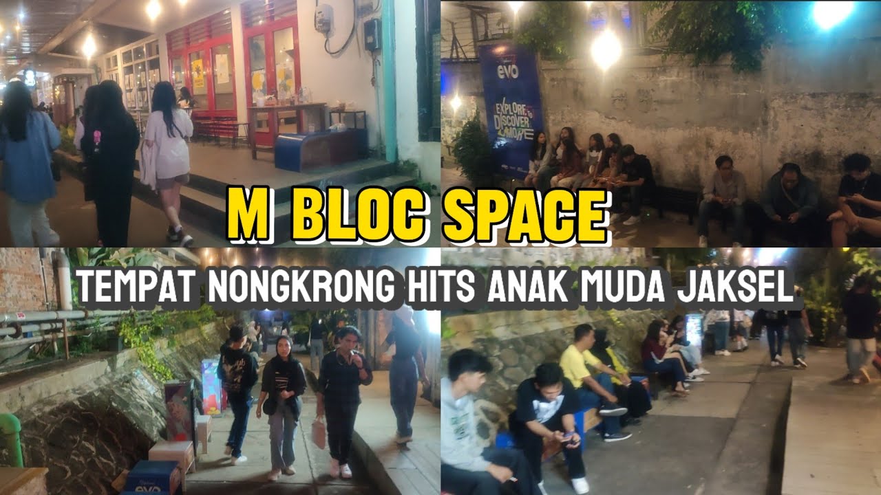 M BLOC SPACE‼️TEMPAT NONGKRONG HITS ANAK JAKSEL - YouTube