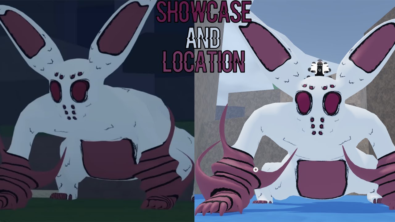 RABBIT SPIRIT SHOWCASE AND SPAWN LOCATION | Shindo life - YouTube