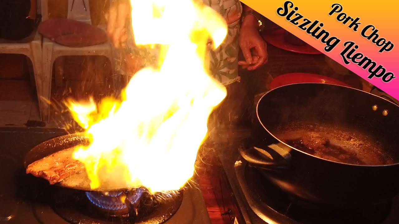 Hot Sizzling Liempo and Pork Chop at Pekto's Sizzling Plato [Cebu ...