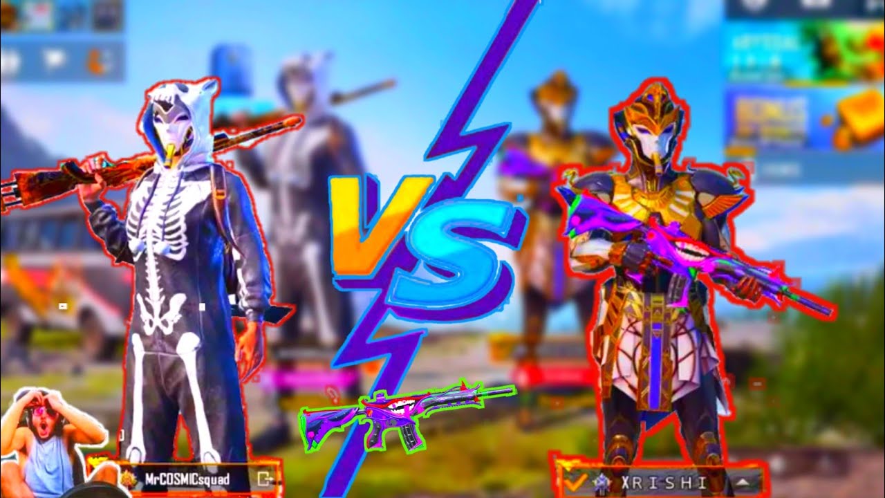 PHARAOH CHALLENGE ME FOR 1 V 1TDM IN BGMI | PHARAOH X-SUIT 🔥 apTDM WAR ...