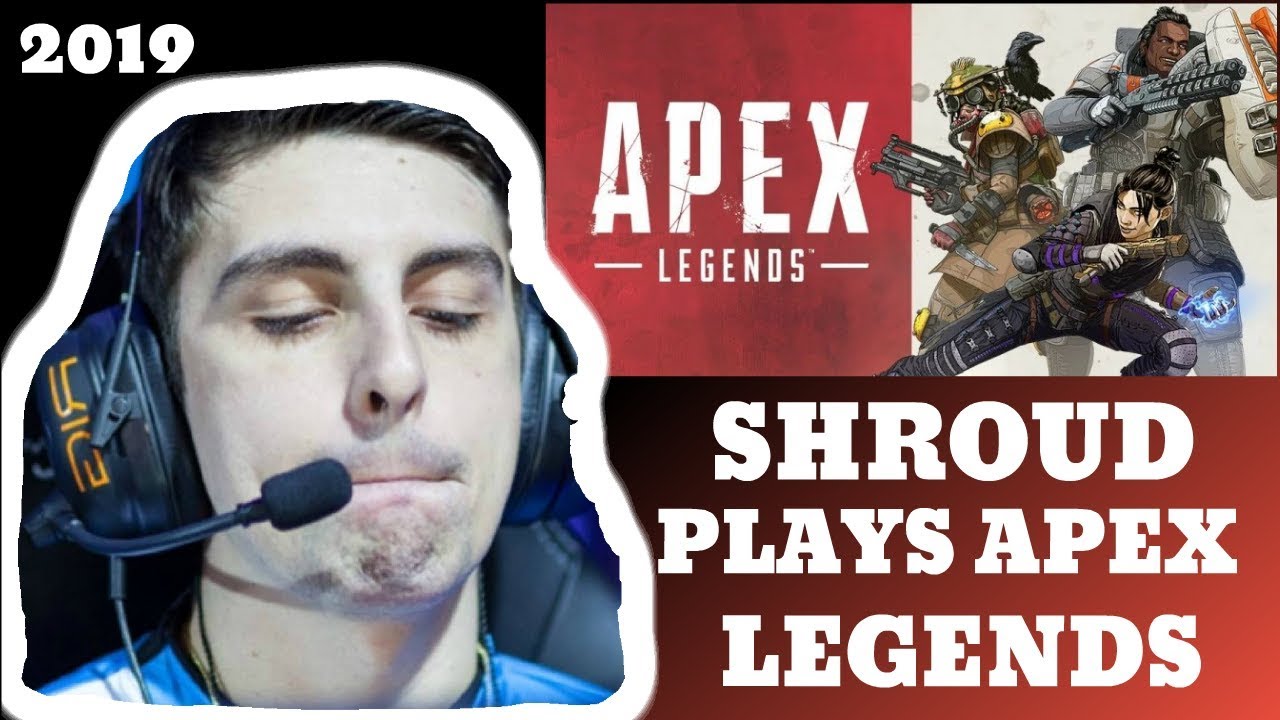 SHROUD PLAYS APEX LEGENDS NEW BATTLE ROYAL - YouTube