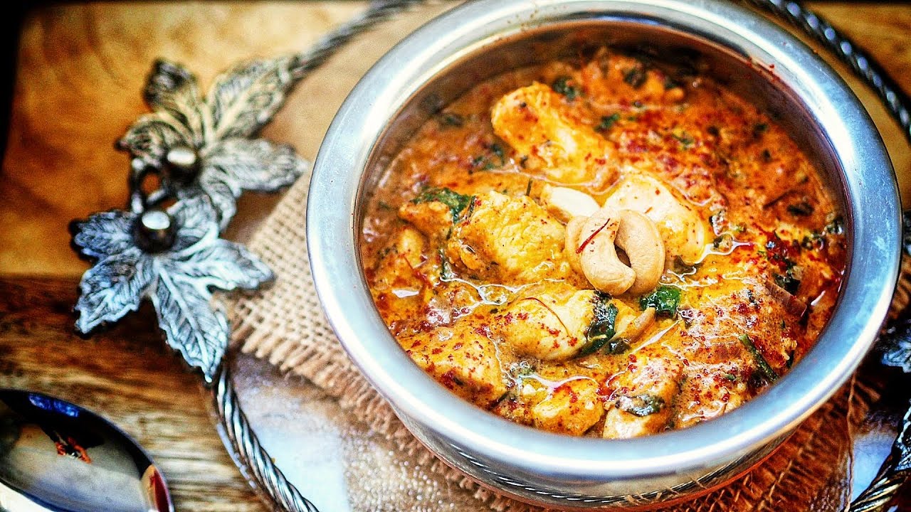 Kaju Chicken Korma | Quick and Easy Recipe | How to Cook Delicious Food ...