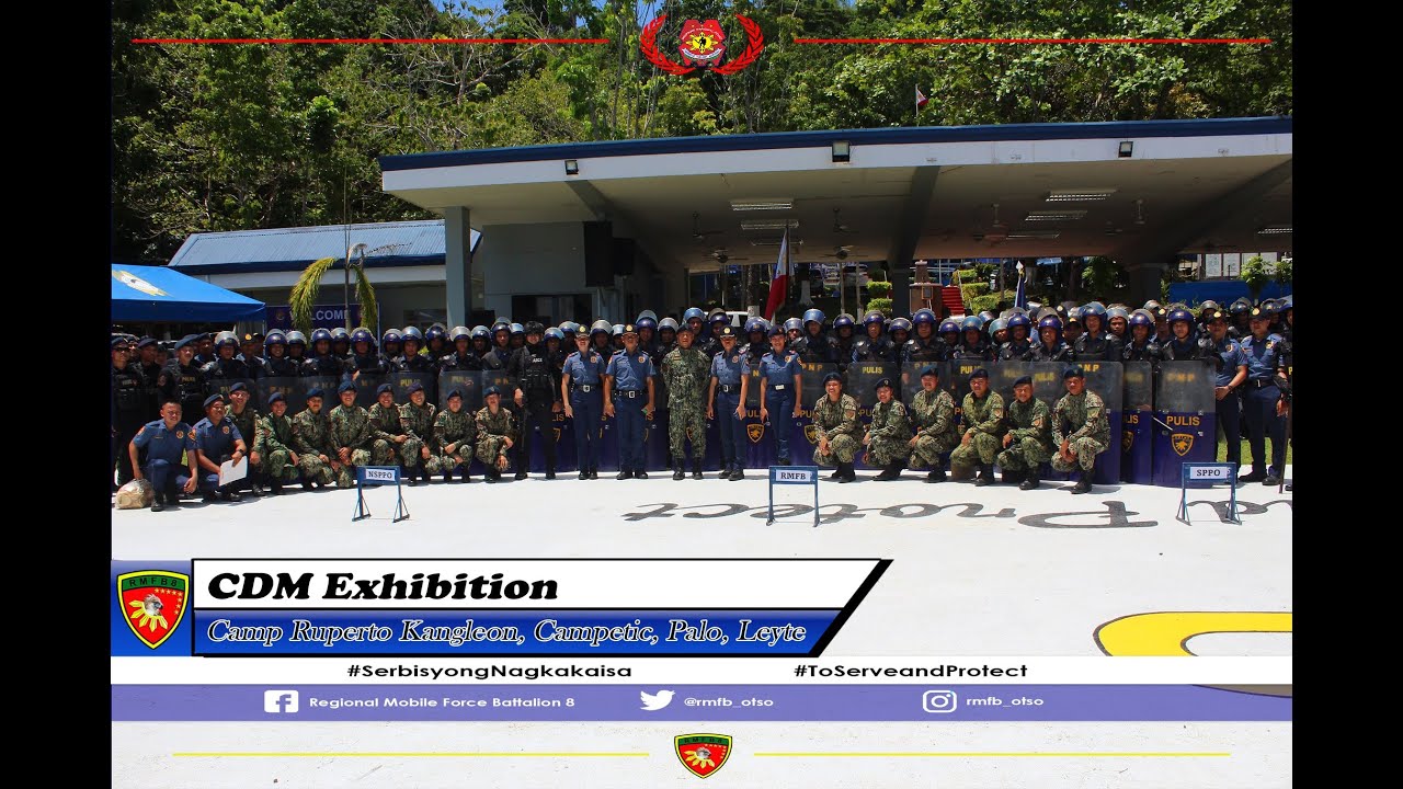 RMFB8 Civil Disturbance Management (CDM) Exhibition - YouTube