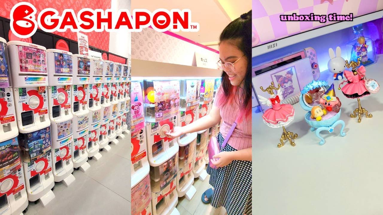 GACHA VLOG! Gashapon Bandai Philippines in Mitsukoshi BGC and ...
