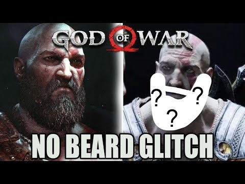 God Of War KRATOS WITHOUT BEARD GLITCH - YouTube