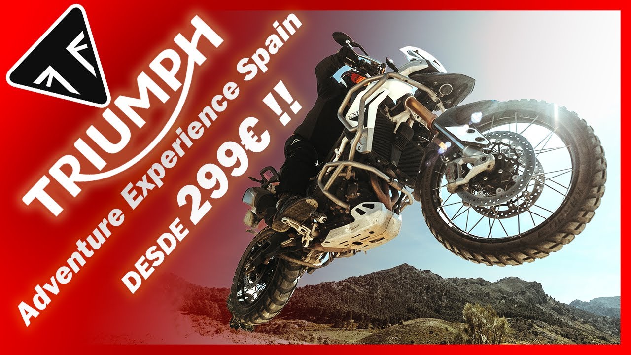 Nos vamos de ruta trail con Triumph Adventure Experience | Aventuras ...