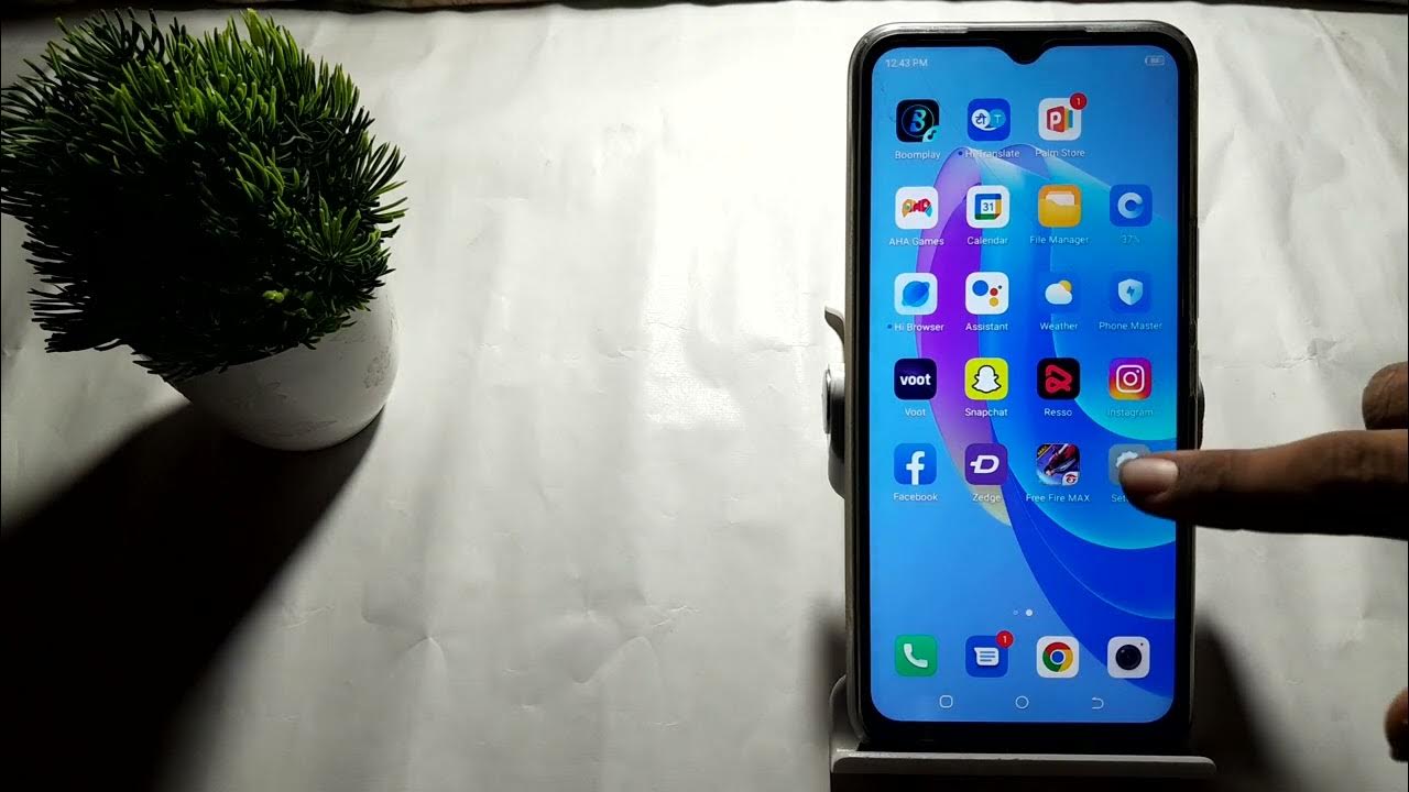 how to on notification icon on status bar in techno Spark 8 - YouTube
