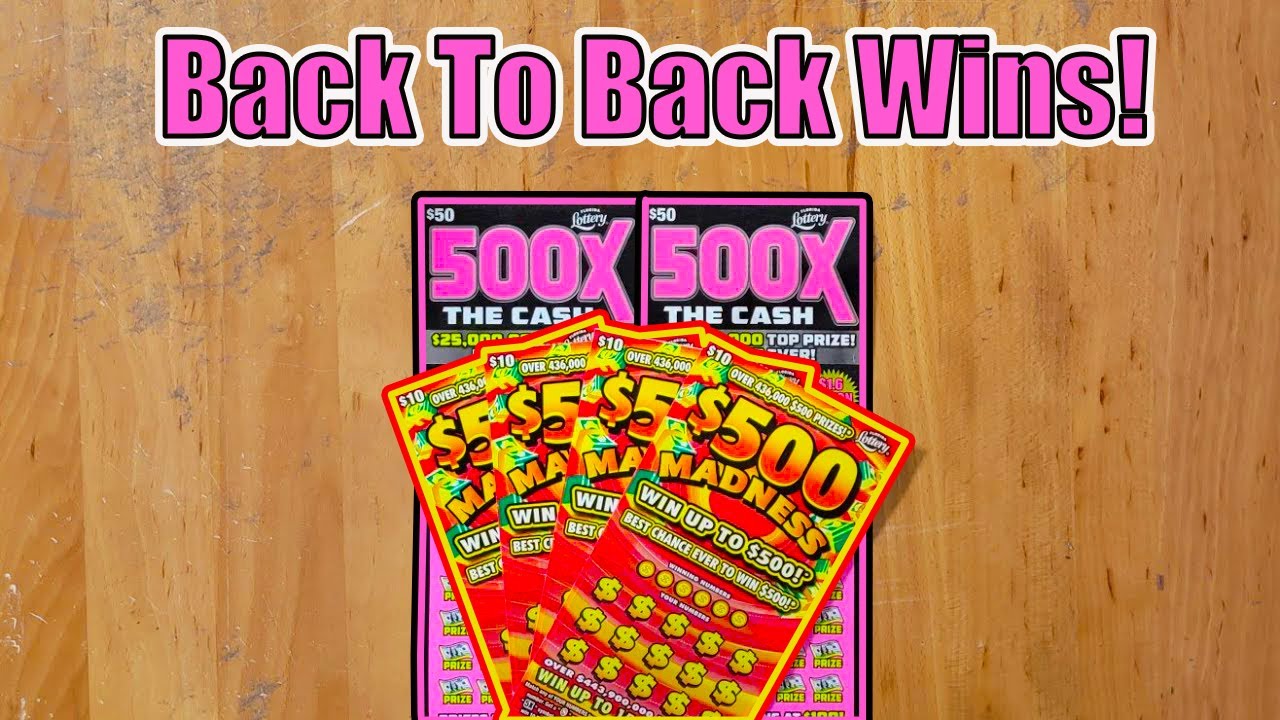 Back To Back Wins For A Profit Session! 500X The Cash Florida Lottery ...