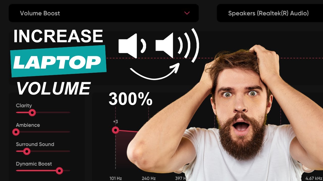 Increase Laptop Speaker Sound Upto 300% | Increase Volume in Acer ...