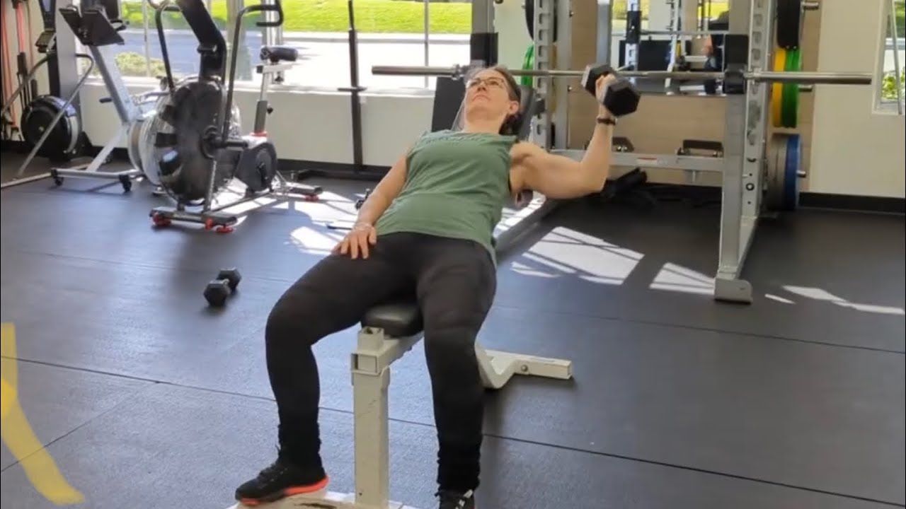 Single Arm Incline Dumbbell Chest Flys - YouTube