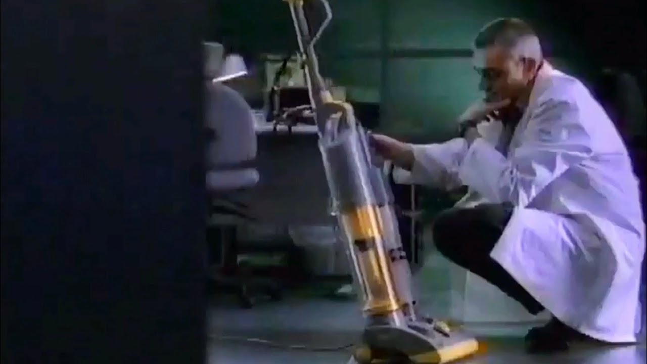 1998: Dyson Vacuum Cleaner [Test Laboratory] - YouTube
