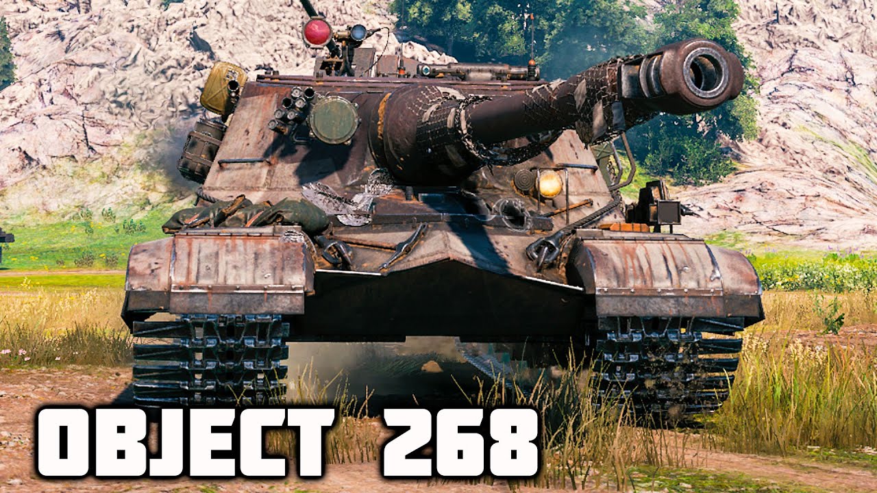 Object 268 WoT – 5 Kills, 10,9K Damage - YouTube