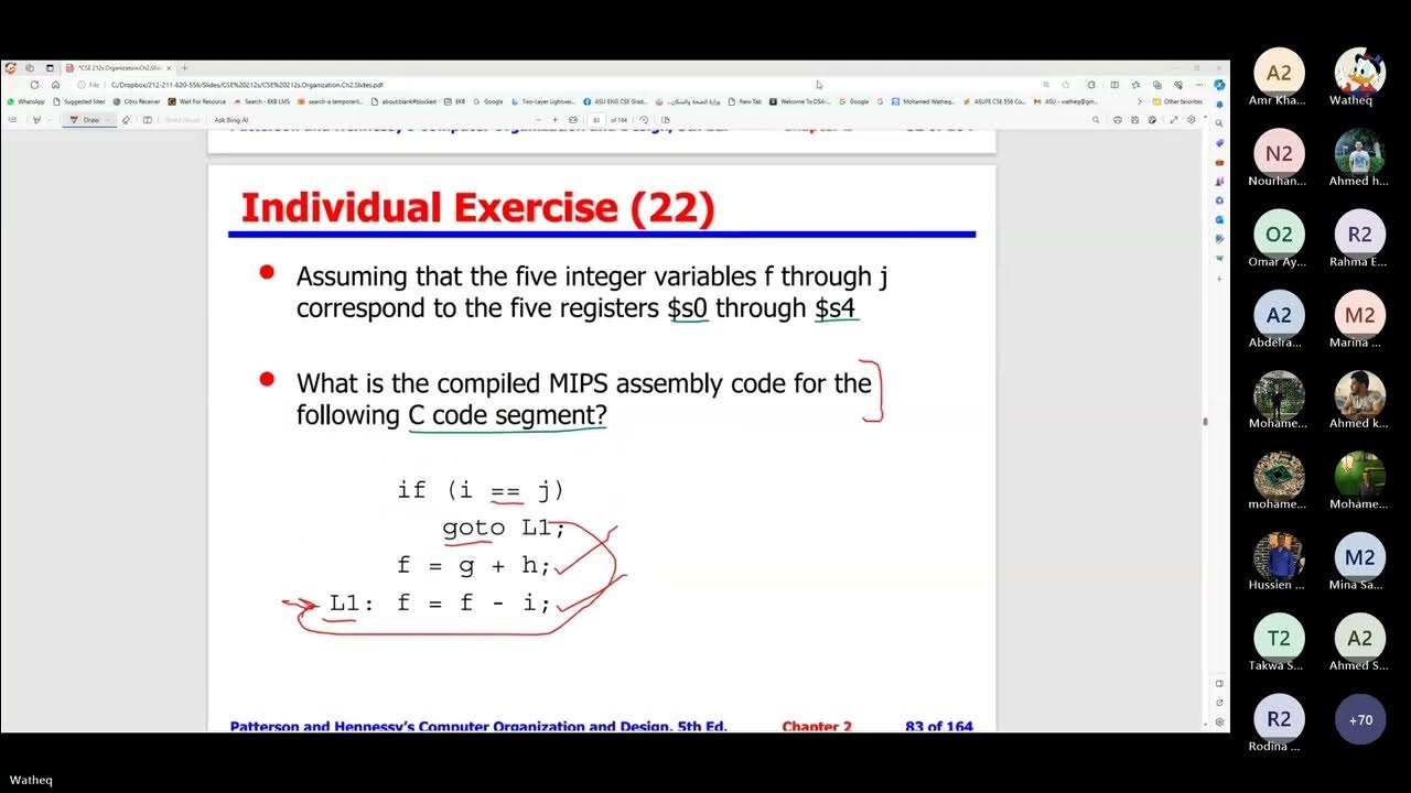 computer organization lecture 4 - YouTube