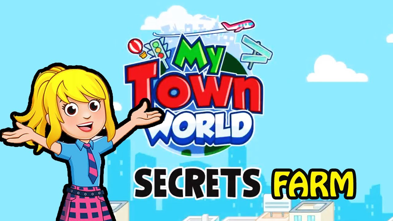 My Town World - Mega Doll City - The Secret Hidden Items at Farm - YouTube