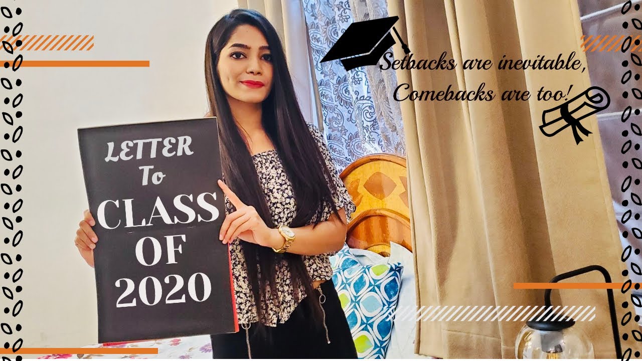 LETTER TO CLASS OF 2020 | My STORY | Let's get Personal - YouTube