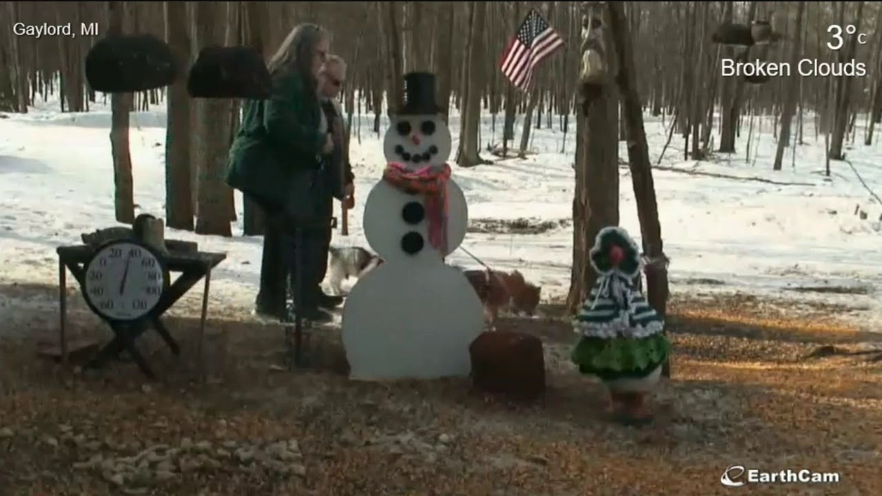 The Snowman Cam Two Visitors 20-01-18 - YouTube