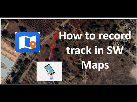 Record Track in SW Maps: Coordinates collection along the road/linear ...