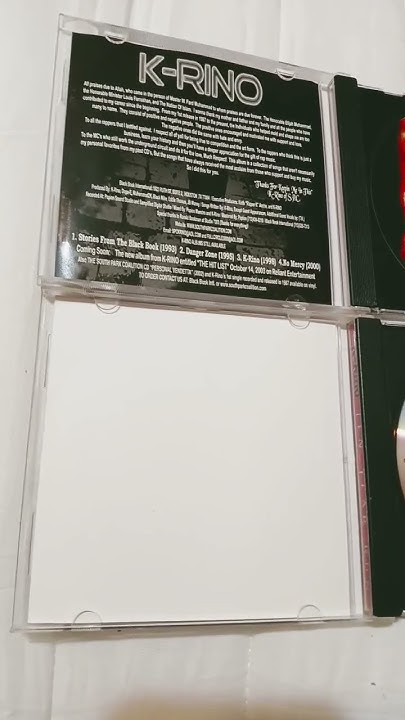 K-RINO - ALL ABOUT MY PAPER (TEN YEAR RUN) 1993 - 2003 RAP CD CLASSIC ALBUM S.P.C. (TWO VERSIONS ...