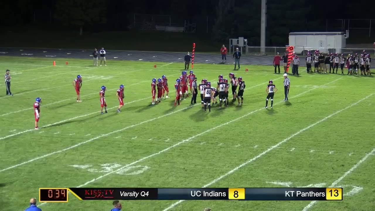 UCHS Football vs Knightstown, 2nd Half - YouTube