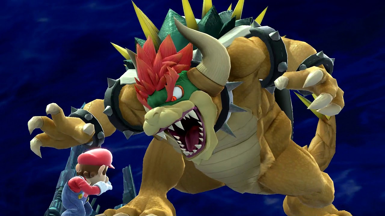 Super Smash Bros Ultimate Giga Bowser Boss Fight With Custom Music #2 ...