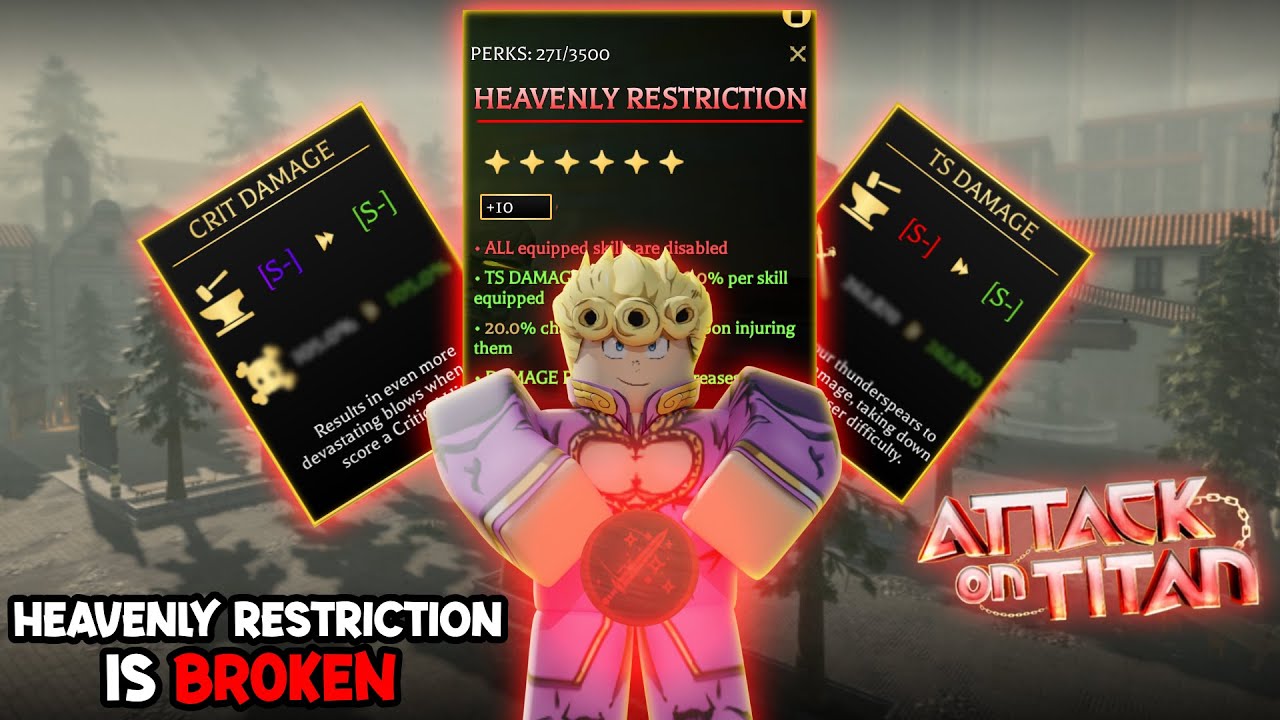 I MADE HEAVENLY RESTRICTED GOOD IN AOTR! - YouTube