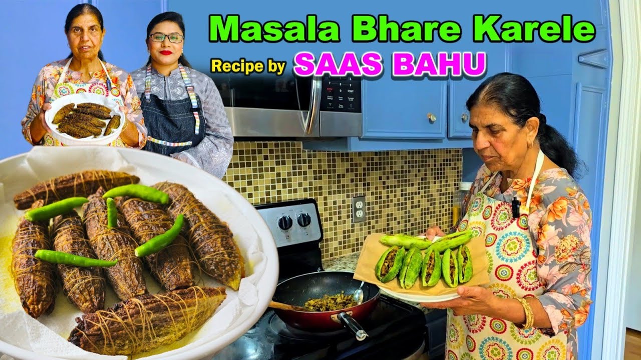 Masala bhare krelay recipe|Stuffed krela recipe|Asad family kitchen ...