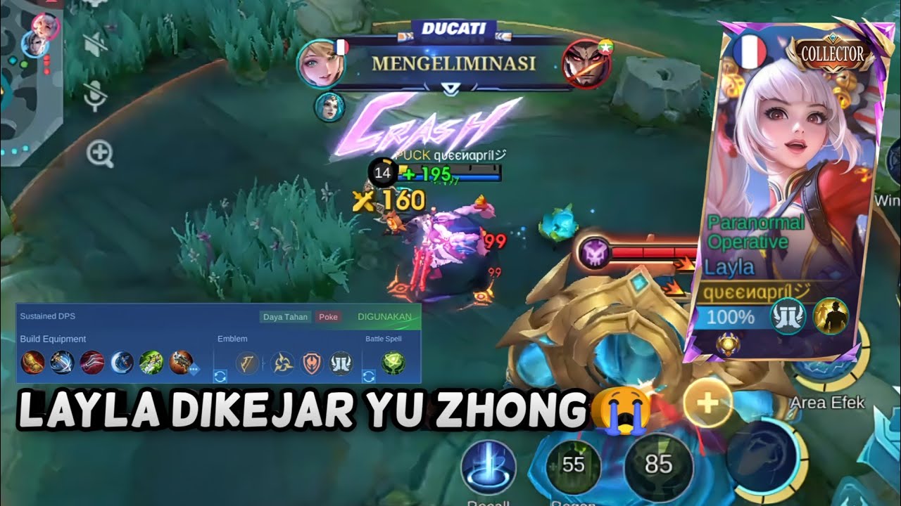 THANKS TO FRANCO JAGAIN LAYLA SAMPAI LATEGAME 😉 TOPBEST BUILD LAYLA ...