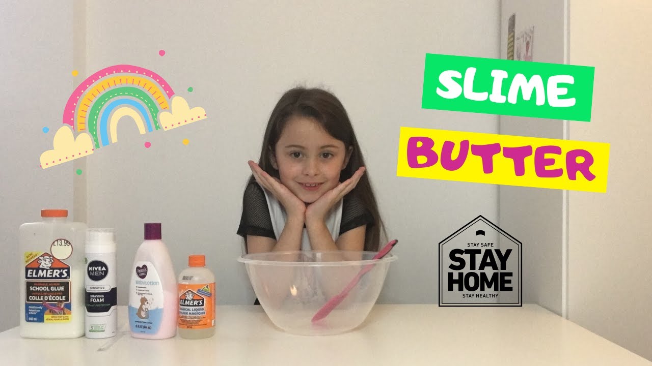 Slime Butter | Model Magic Butter Slime - YouTube