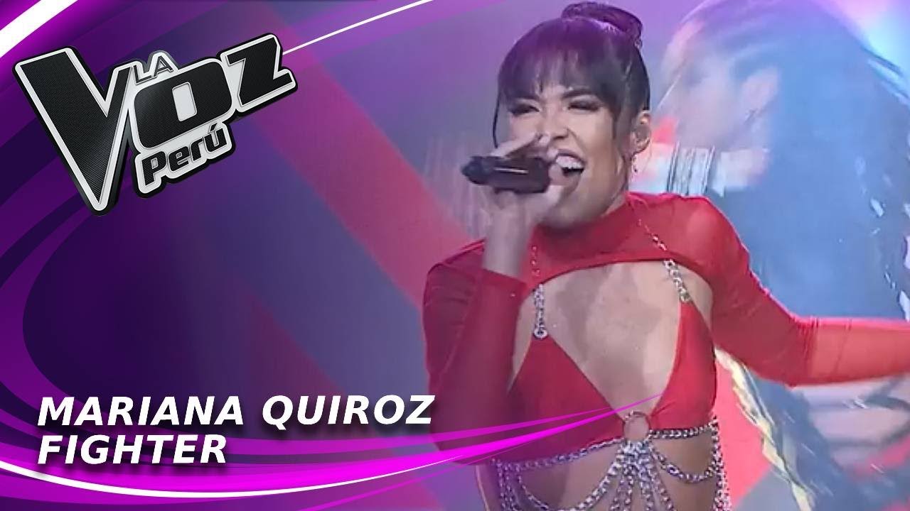 Mariana Quiroz | Fighter | Conciertos | Temporada 2022 | La Voz Perú ...