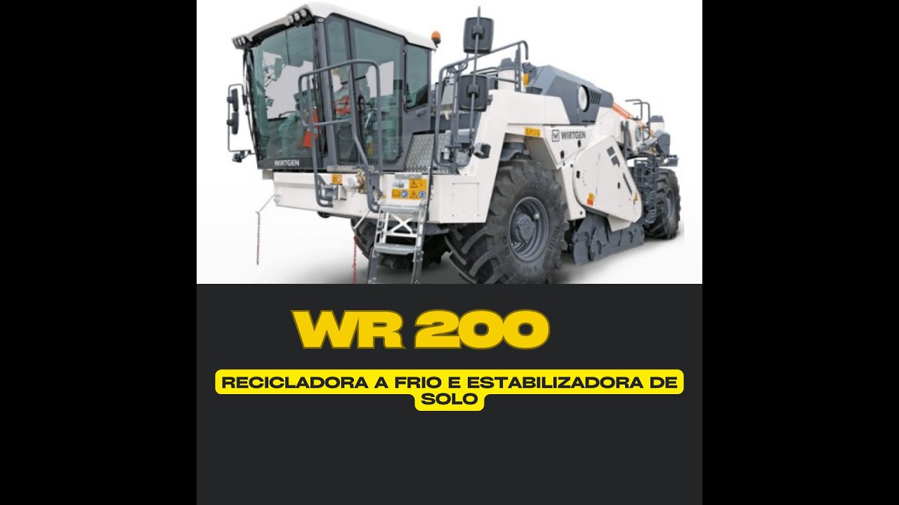 Recicladora WR 2000 Acompanhe - YouTube