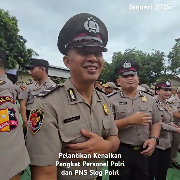Korp Raport Kenaikan Pangkat Polri dan PNS Slog Polri tahun 2025 - YouTube