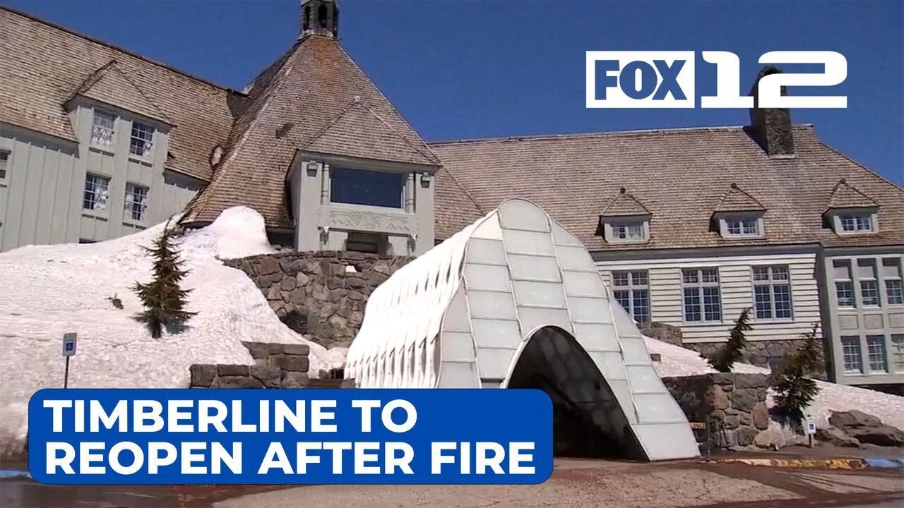 Timberline Lodge to reopen this week after fire - YouTube