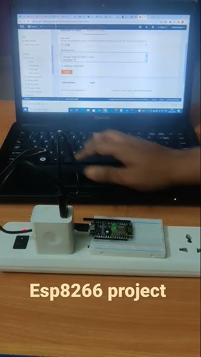 ESP8266 Project - sending data to esp8266 using mqtt #shorts #iot #esp8266 #mqtt #diy - YouTube