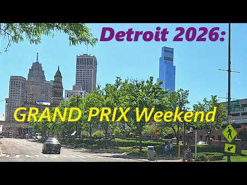 Downtown Detroit's Grand Prix Weekend Part 1: Hearing the Roar. #formula1 #grandprix #racing #cars
