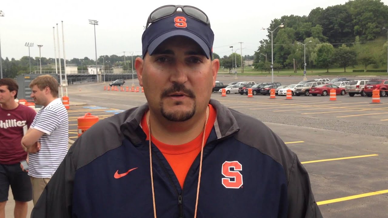 Inside the Offensive Line Meeting Room with Coach Adam - Syracuse ...