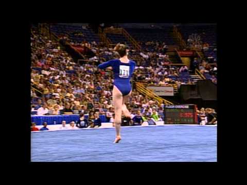Elise Ray - Floor Exercise - 2000 US Championships - Day 1