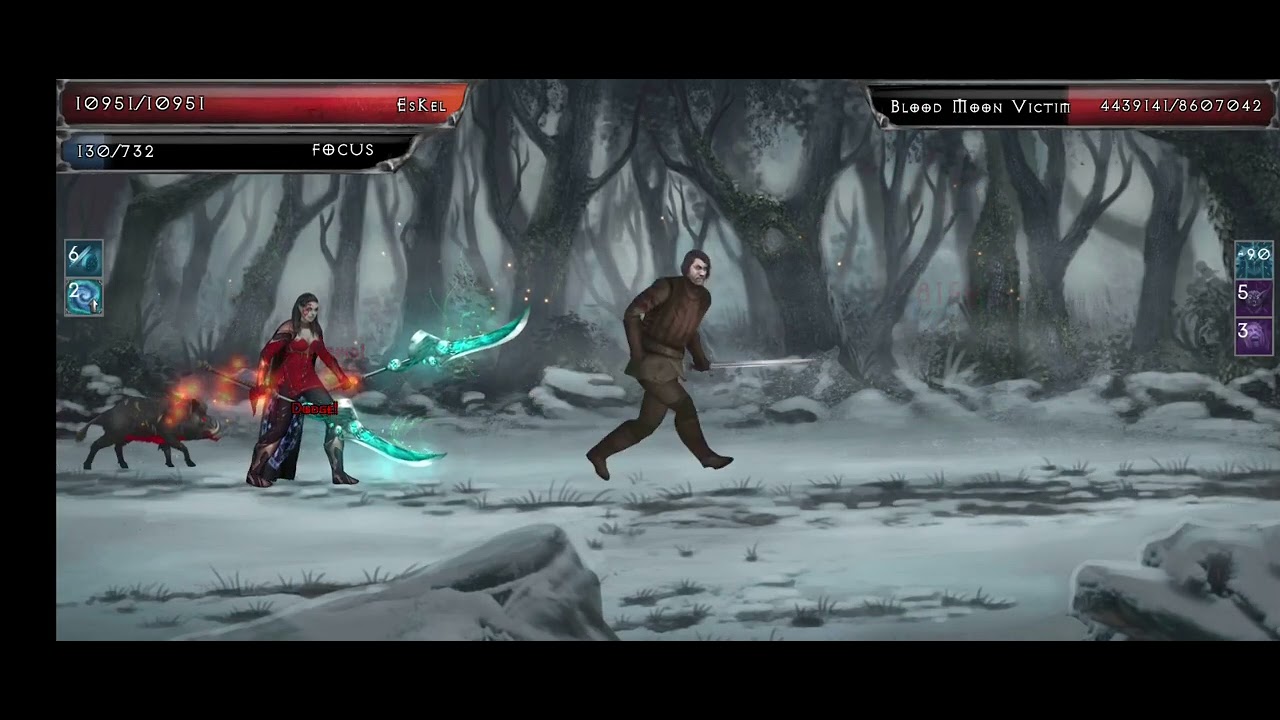 Vampire Fall Origin-BloodMoon Creature Very Hard-Spartan Build 100% ...