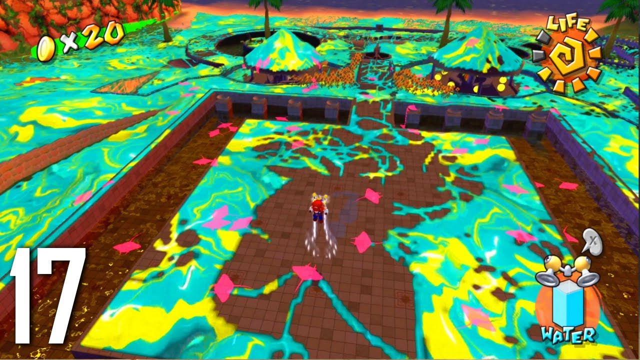 Super Mario Sunshine - Part 17 - The Manta Storm - YouTube