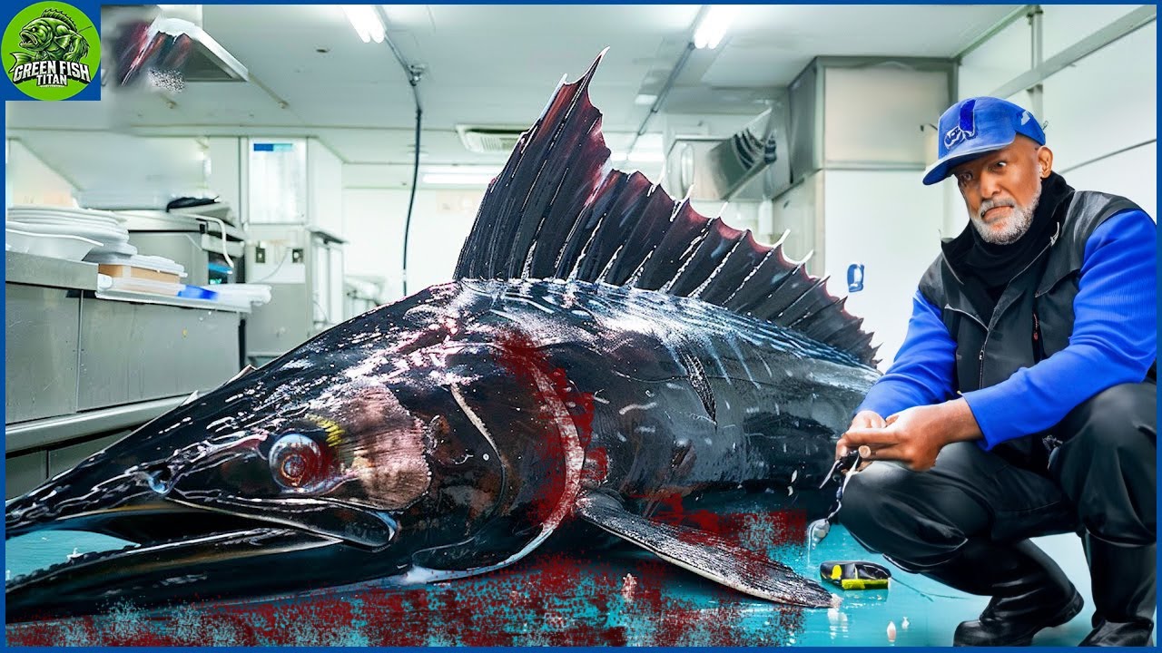 American Fishermen Use Spears To Catch Giant Black Marlin This Way ...