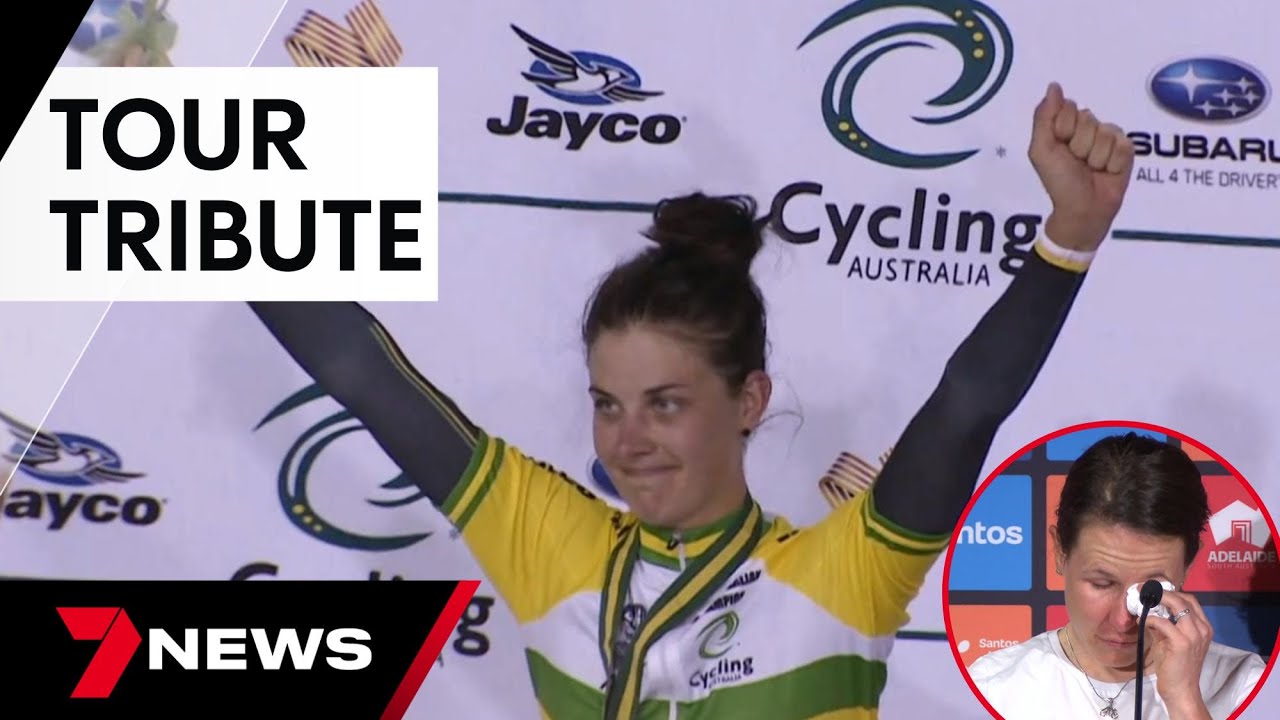 Amanda Spratt breaks down in tears remembering former teammate Melissa ...