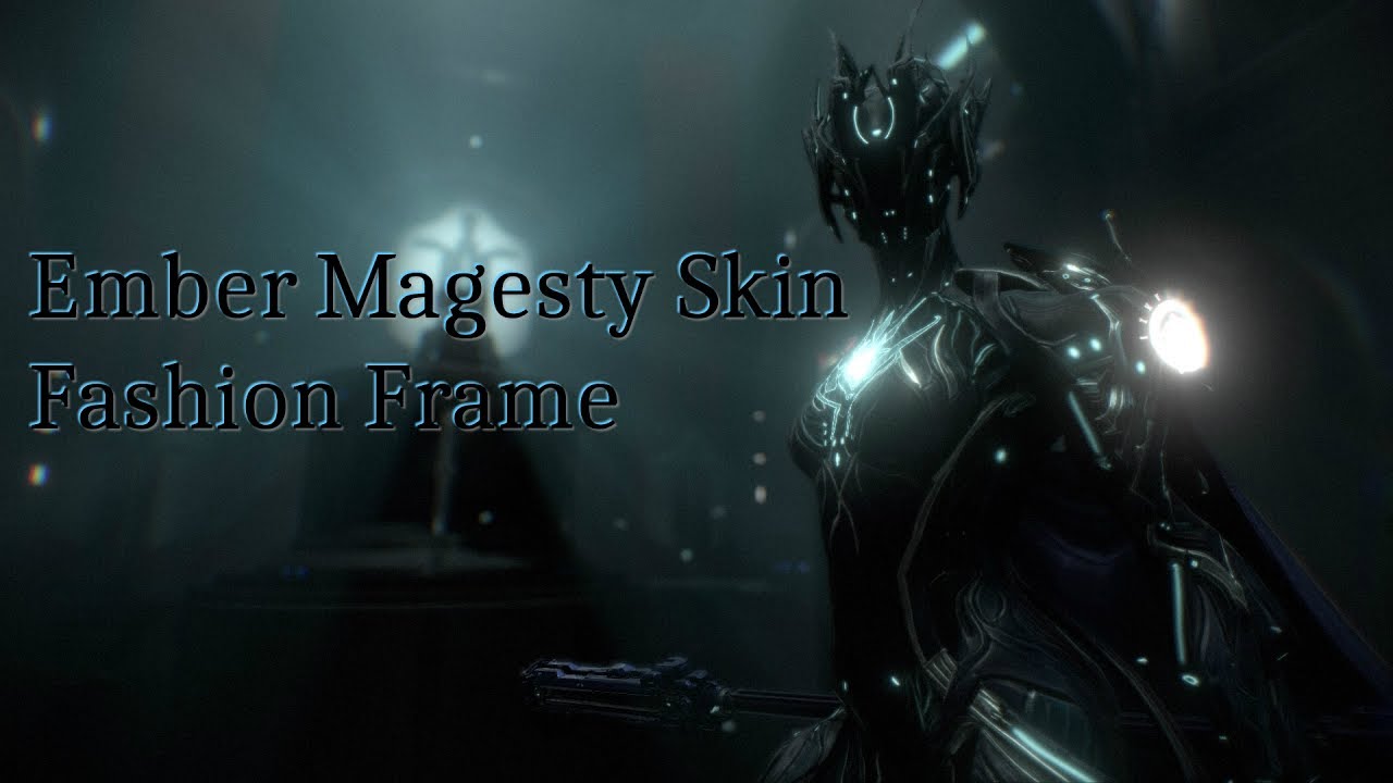Warframe Tenogen Fashion frame Ember Magesty skin - YouTube