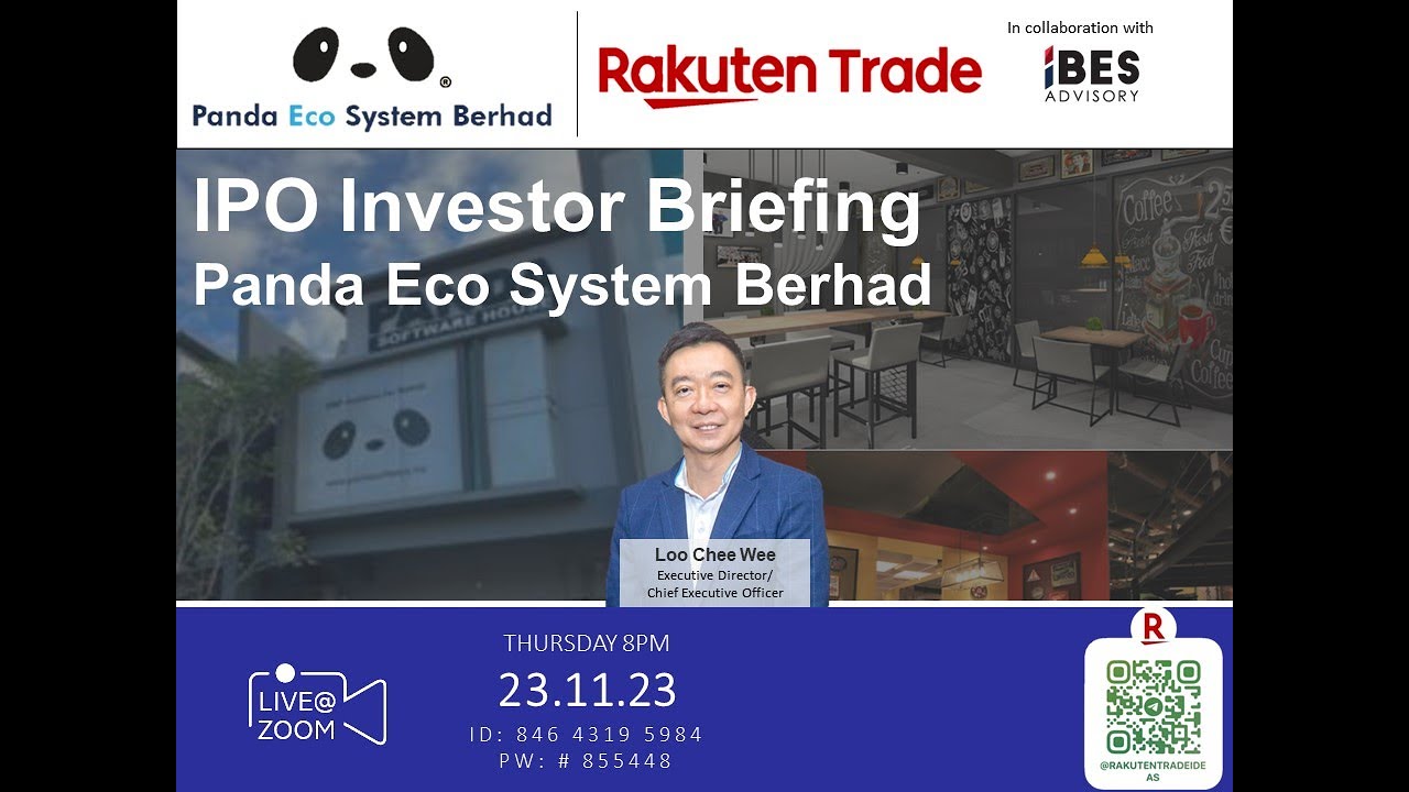 Rakuten Trade Ideas 🎯 Webinar - Panda Eco System Berhad - YouTube