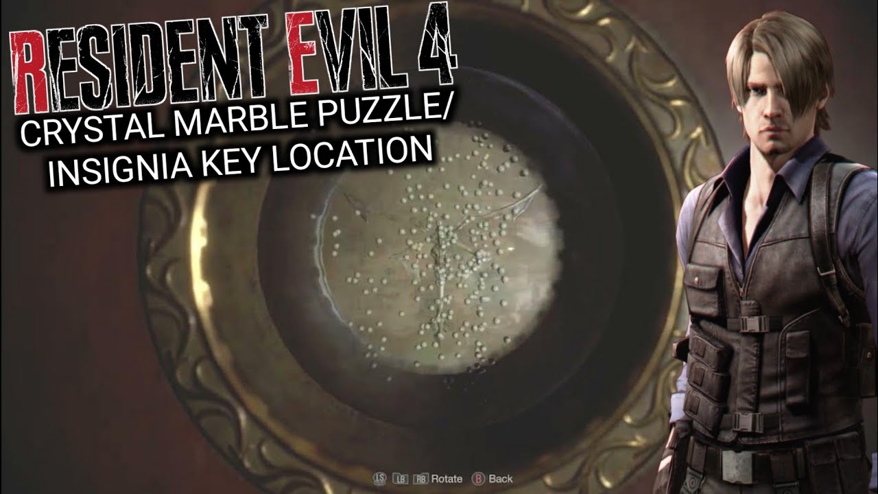 Resident Evil 4 Remake Chapter 2 [Crystal Marble Puzzle/Insignia Key ...