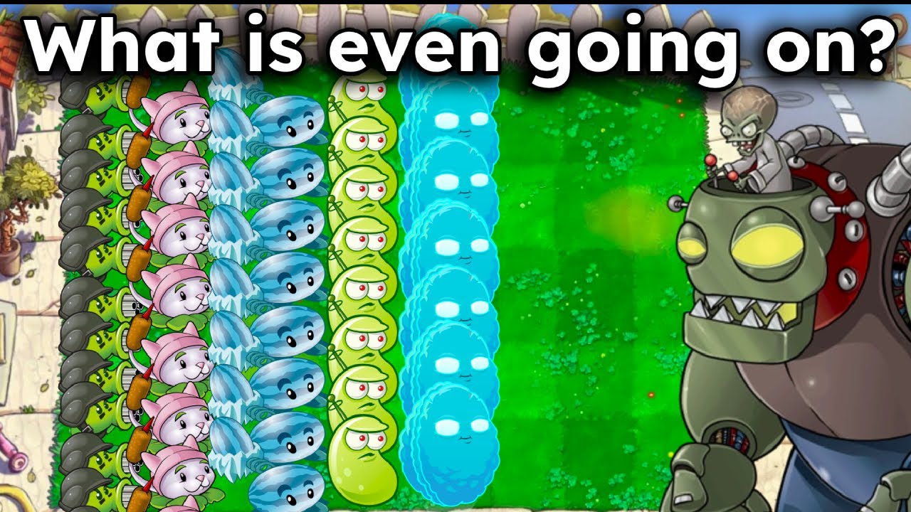 plants vs zombies content is crazy... - YouTube