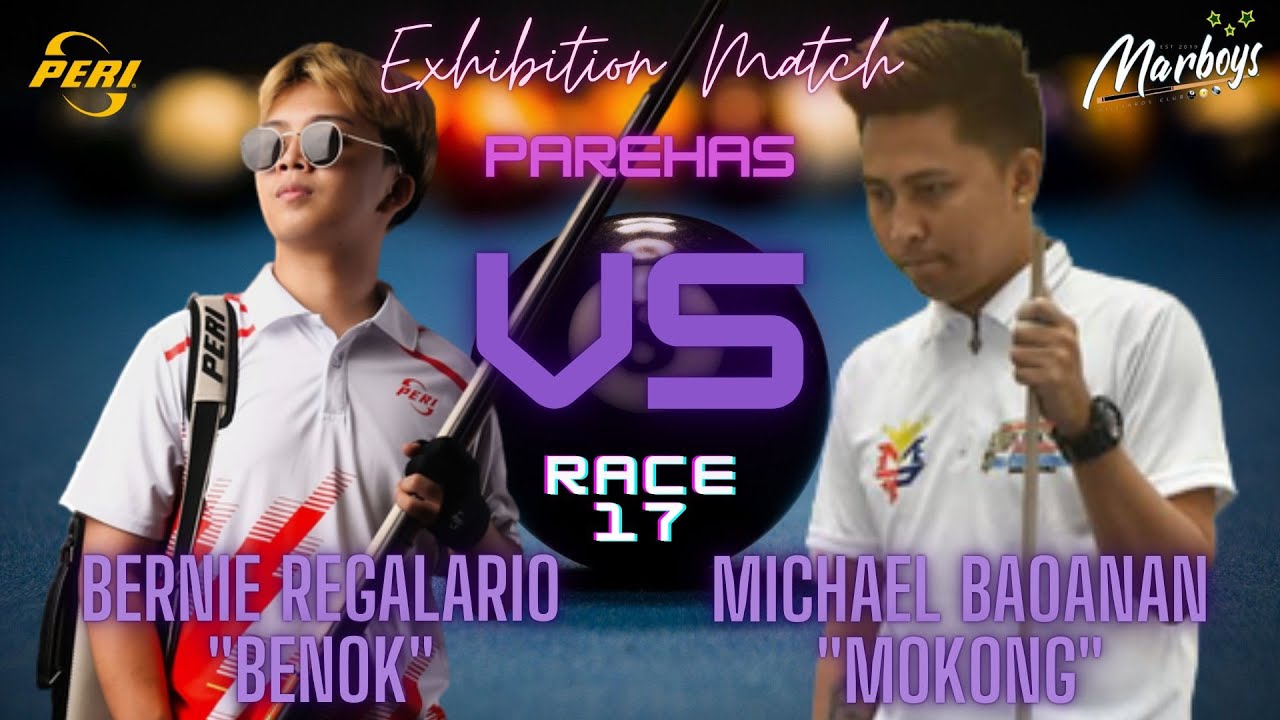 Benok vs Mokong | Race 17 | Parehas | 10 Balls - YouTube