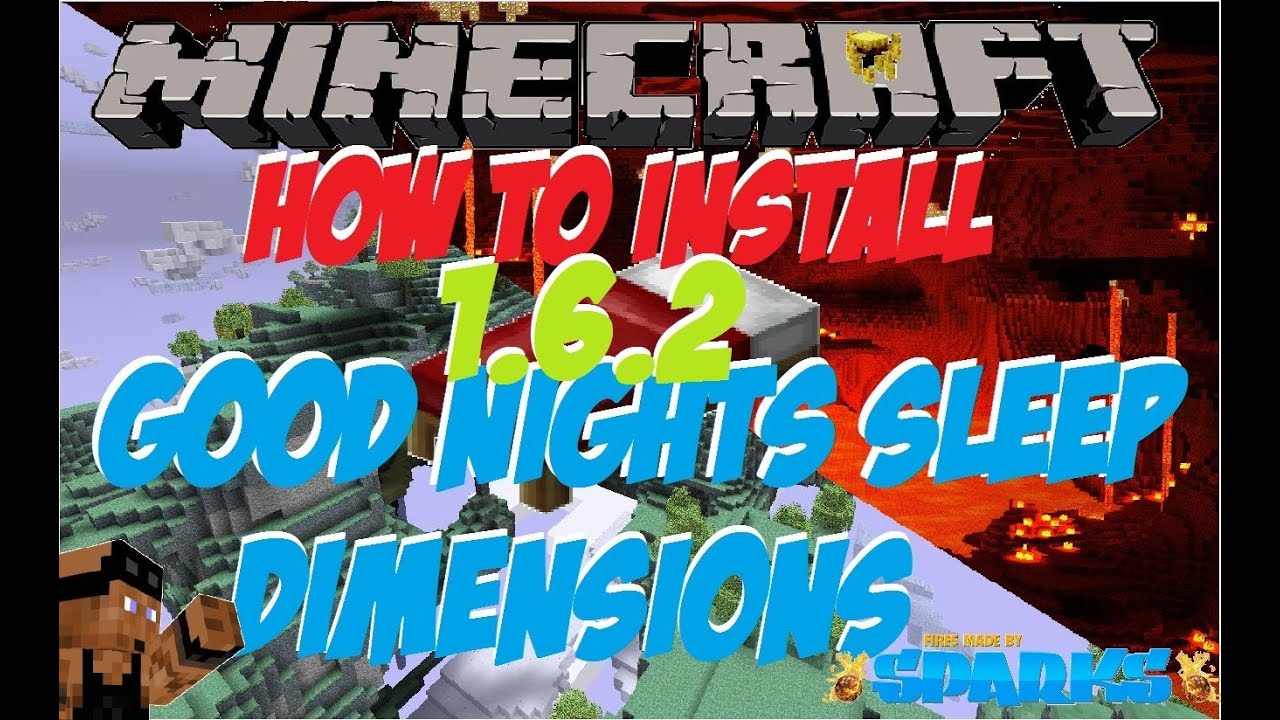(How to Install) Good Nights Sleep Mod (1.6.2) - YouTube