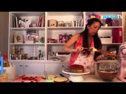 Çilekli pasta nasıl yapılır NasılTV