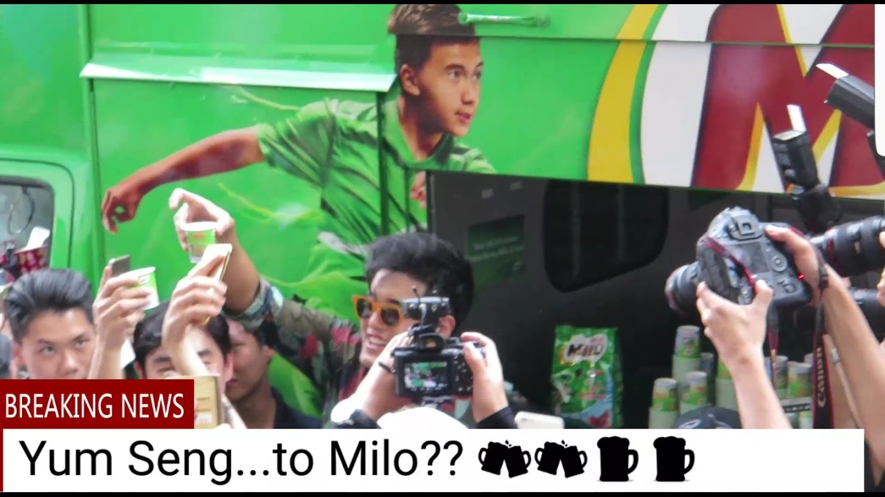 Nathan Hartono 向洋 - Meet & Greet (Yum Seng w/ Milo Peng) - YouTube