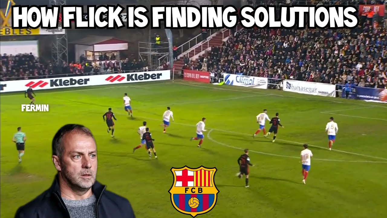 How " HANSI FLICK " Is Recrafting Barcelona's Attack || Tactical ...